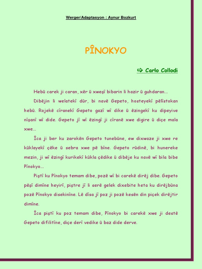 Pinokyo | PDF