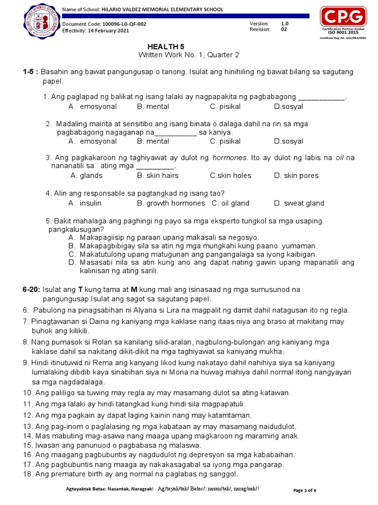 Q2 Health | PDF