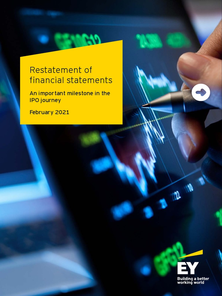 restatement-of-financial-statements | PDF | Financial Statement ...
