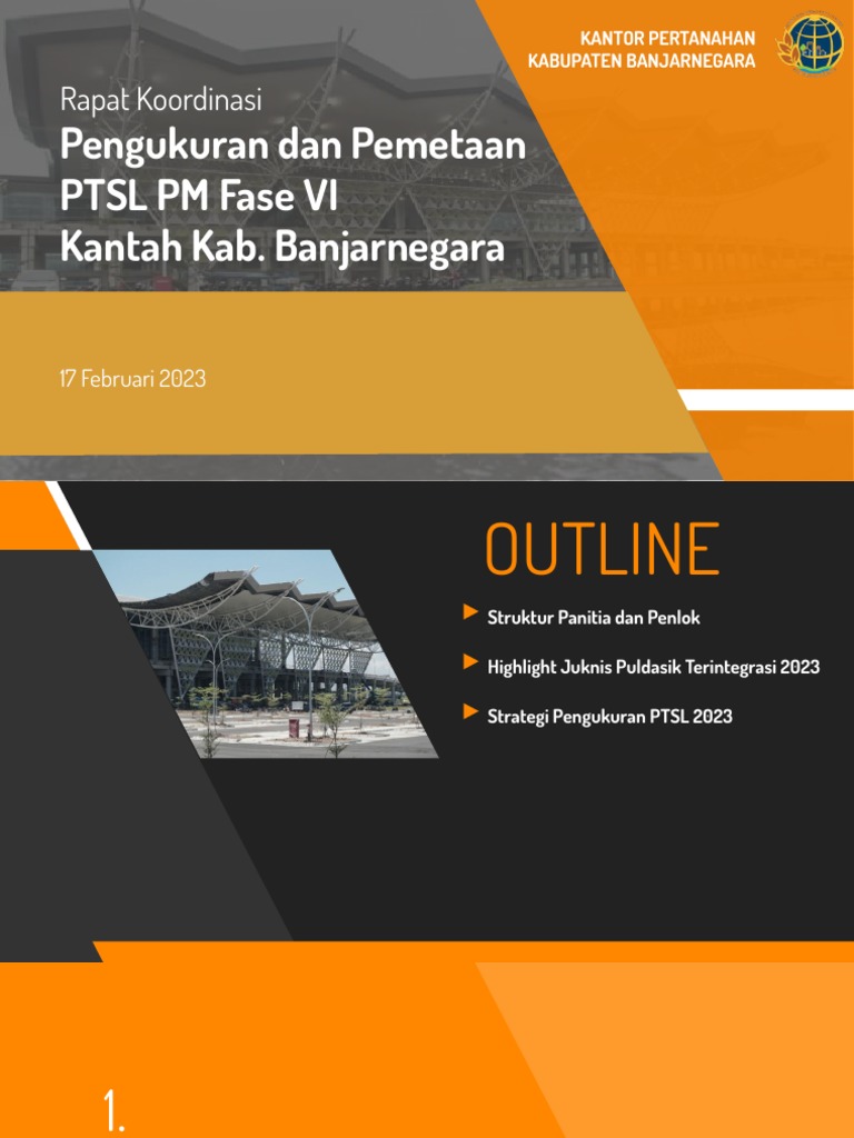 Rapat Koordinasi Pengukuran PTSL PM 2023 PDF | PDF