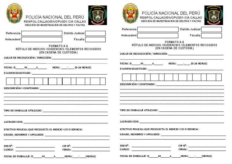 Formato A-6 Rotulo | PDF