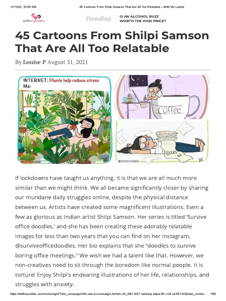 45 Cartoons From Shilpi Samson That Are All Too Relatable - With My ...