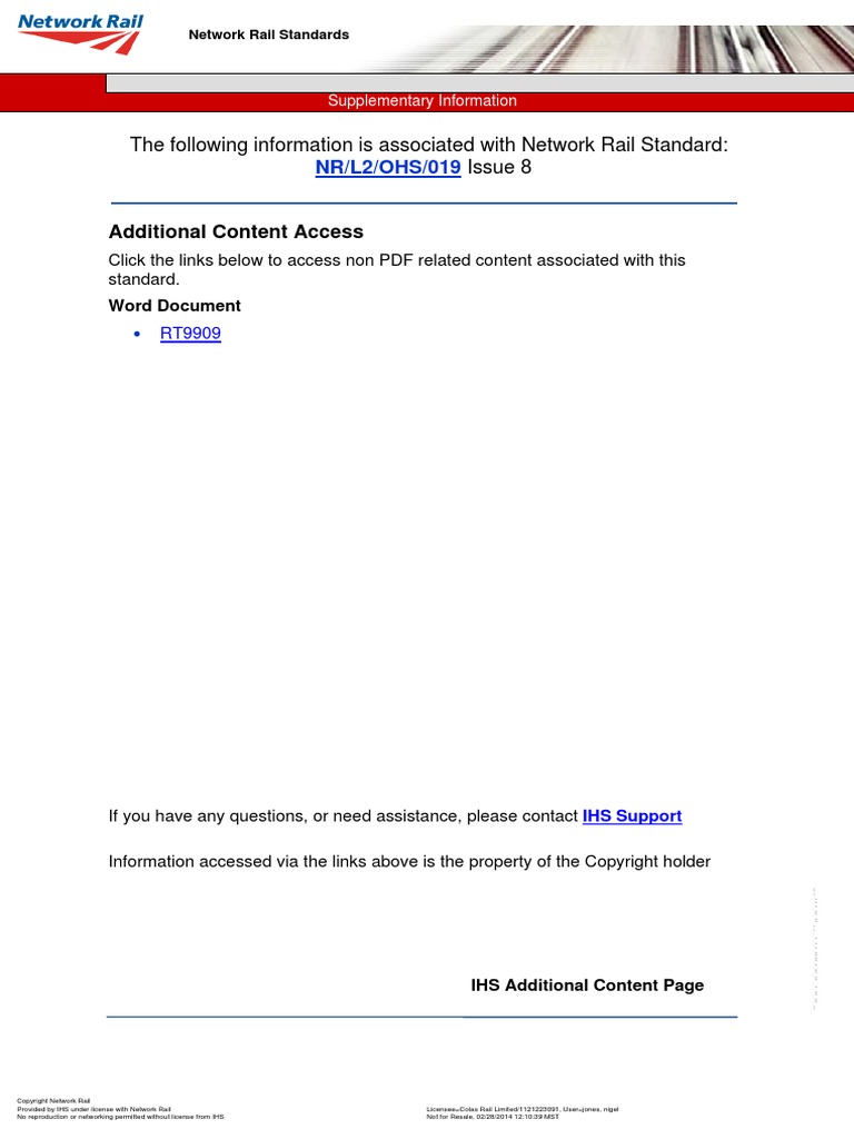 NR-L2-OHS-019 - Planning and Documenting The Safe System of Work ...