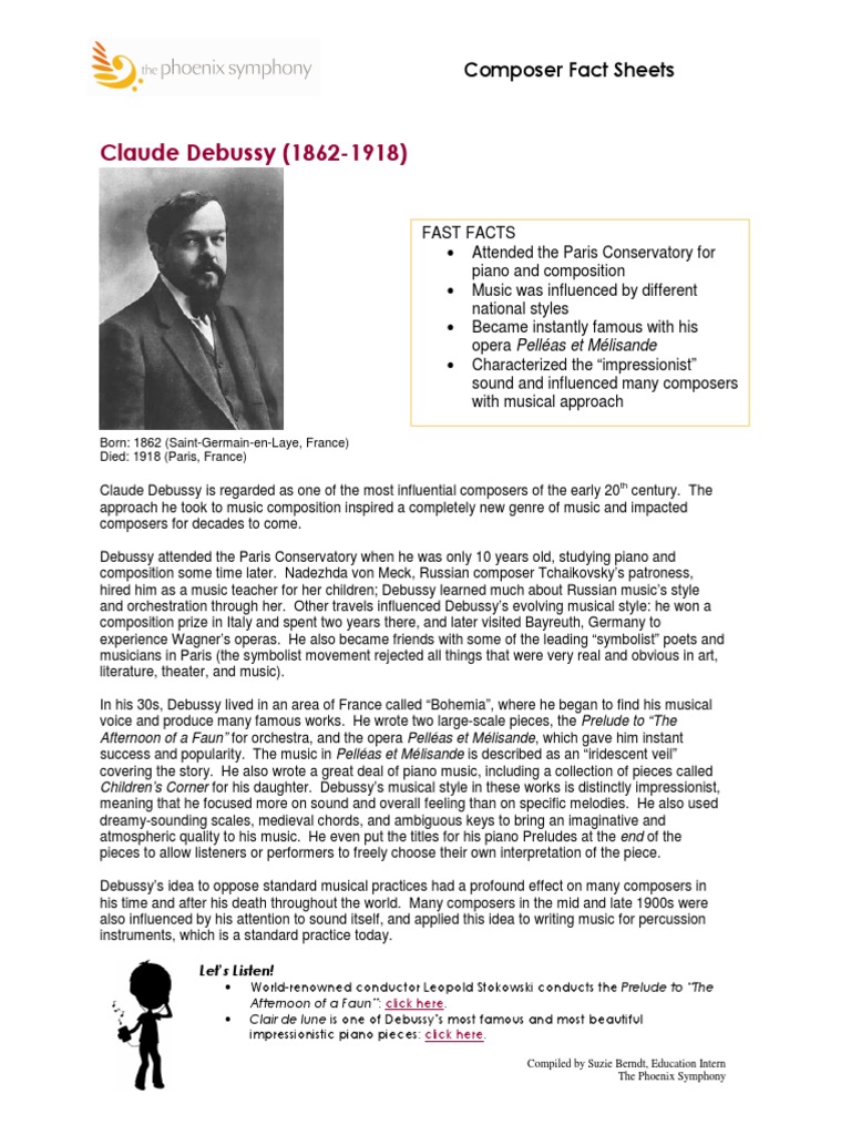 Debussy PDF | PDF | Opera | Composers