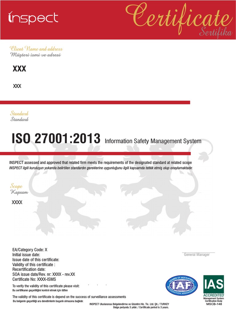 Sample Iso 27001 PDF | PDF