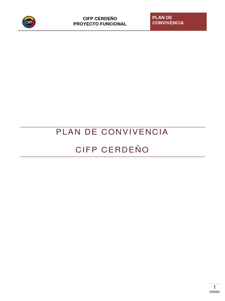 PLAN DE CONVIVENCIA 2019 - 2020web | PDF | Maestros | Evaluación