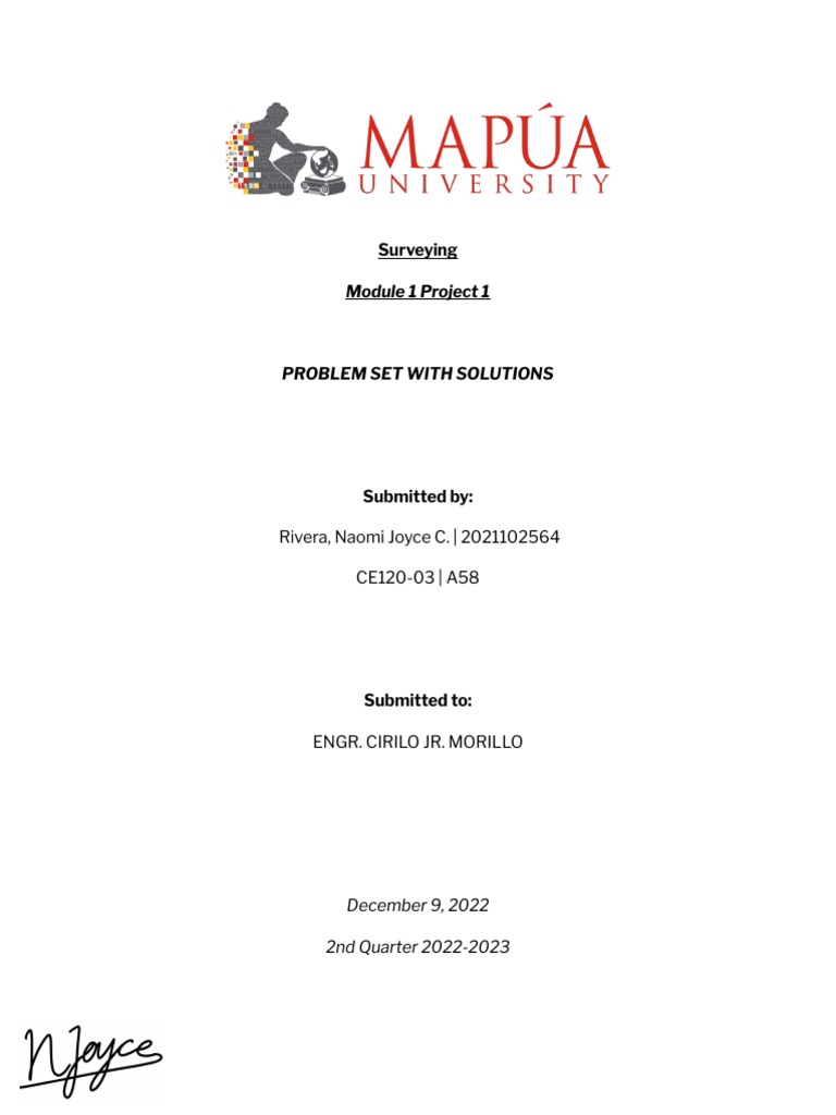 Project For Module 1 - Problem Set With Solution | PDF | Applied And ...