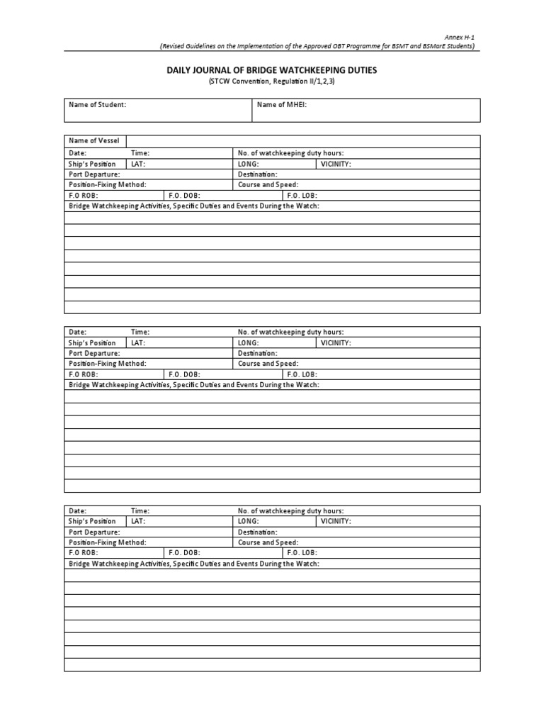 NEW FORMAT Daily Journal DJBWD 2023 | PDF | Shipping | Water Transport