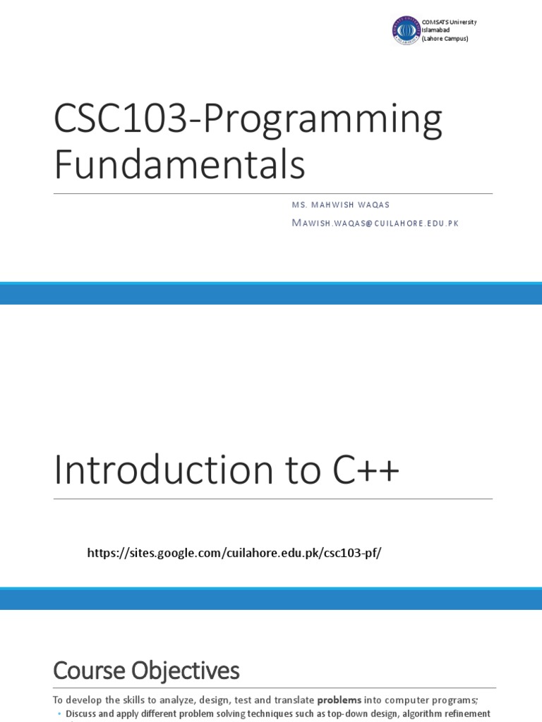 Introduction To C++ and Code Blocks | PDF | C++ | Computer Program