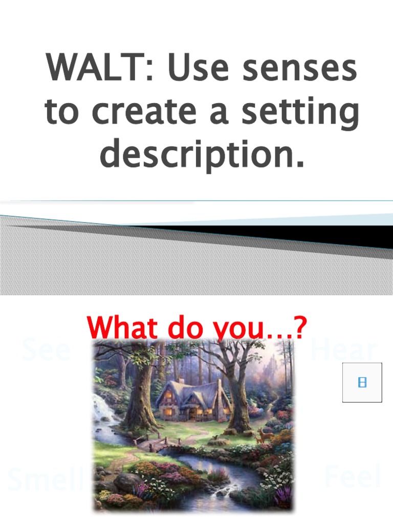 Setting Description | PDF | Adjective | Wound