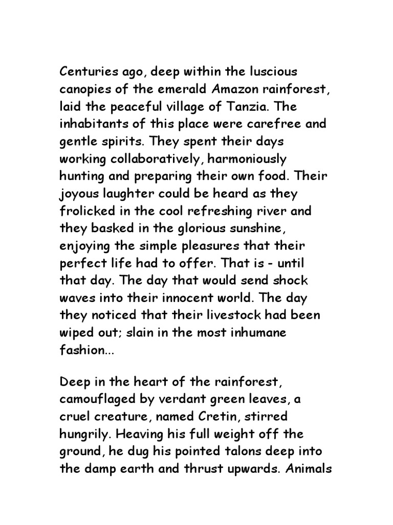 Amazon Legend - Full Story | PDF