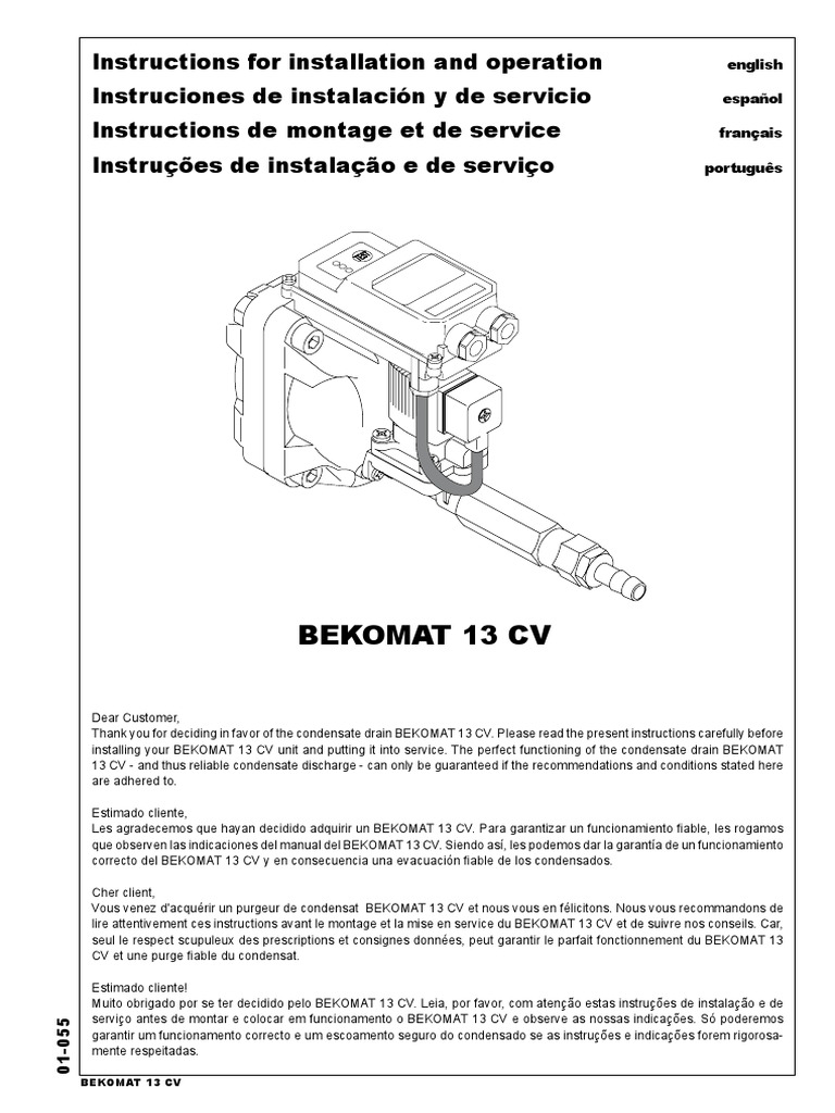 Bekomat 13 CV | PDF | Quantidades físicas | Engenharia Mecânica