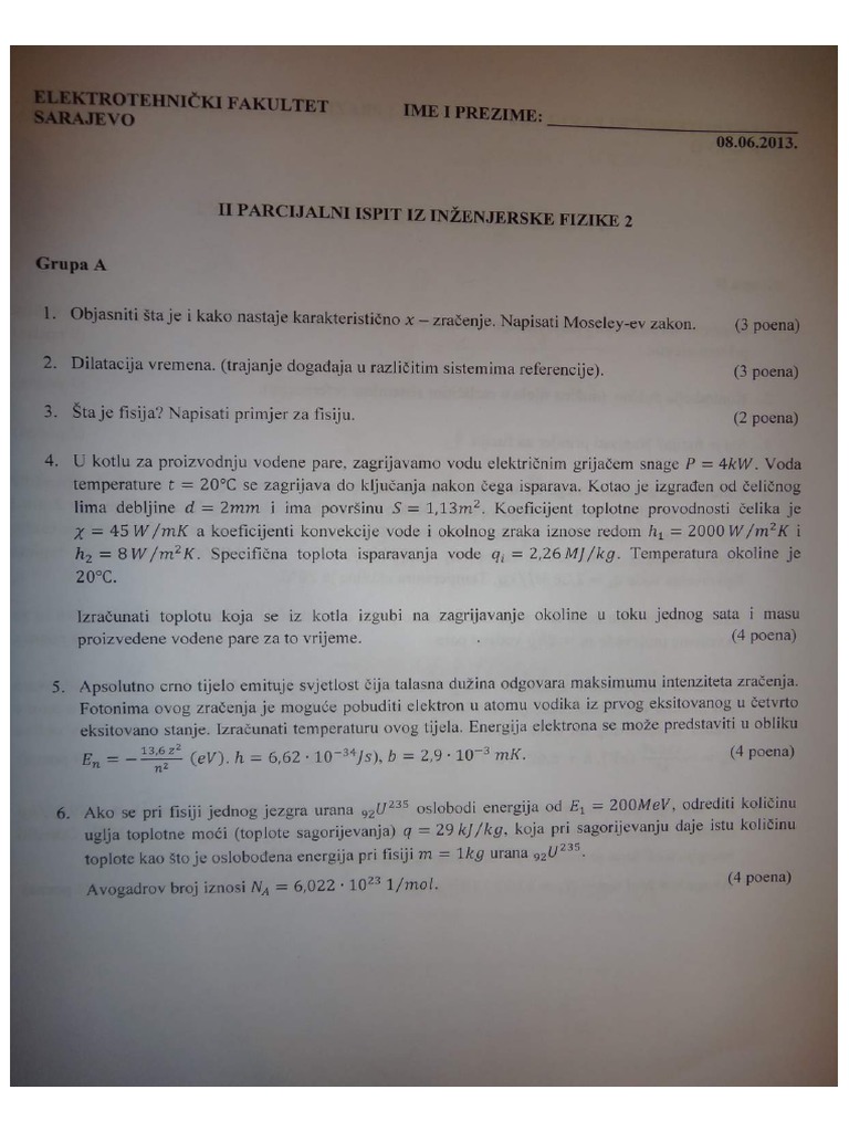 If2 II Parcijalni 08 6 2043 Grupa A Sa Rjesenjem | PDF