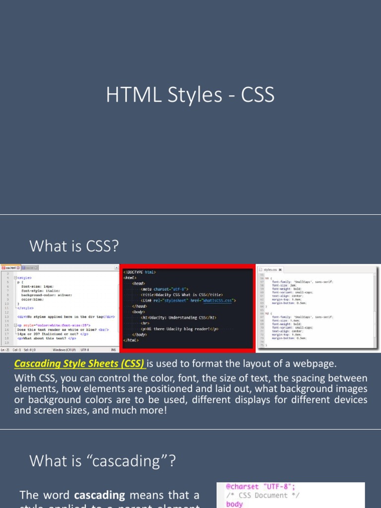 Topic 8 Html Css Pdf Pdf Html Software Development