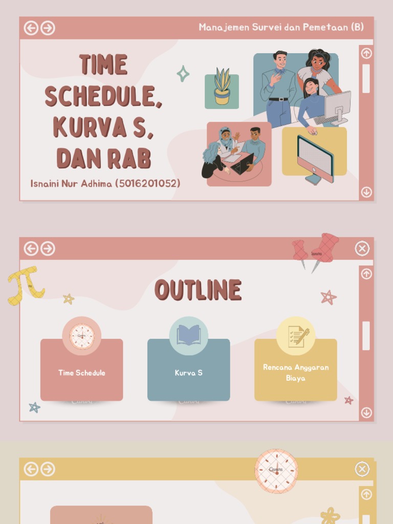 Time Schedule, RAB, Dan Kurva S | PDF | Seni