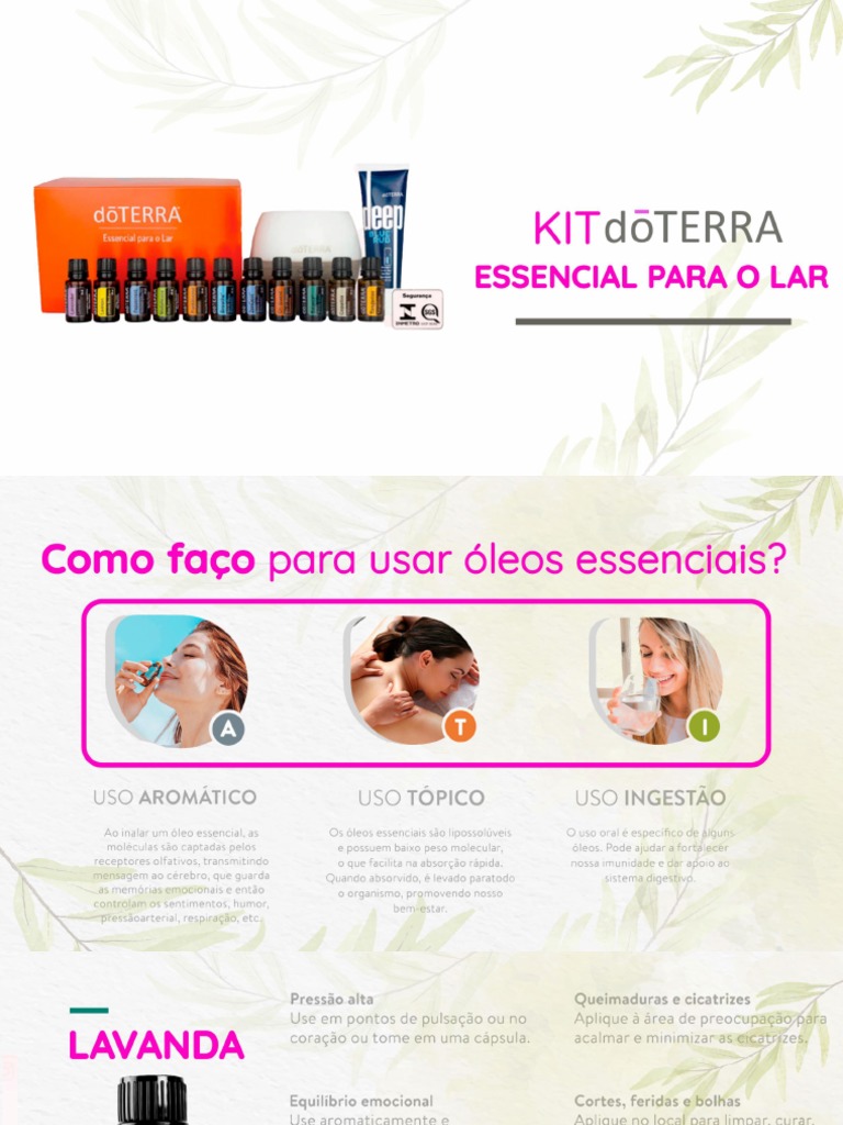Apostila - Kit Essencial para o Lar CR | PDF
