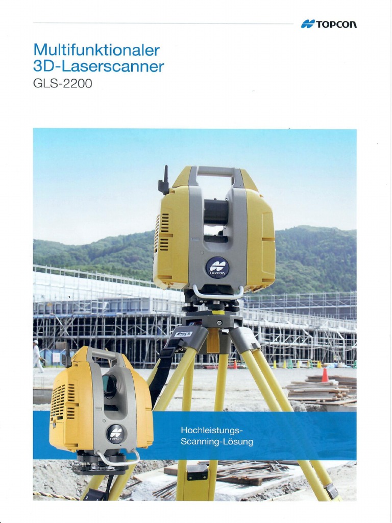 Topcon GLS-2200 Broschuere PDF | PDF