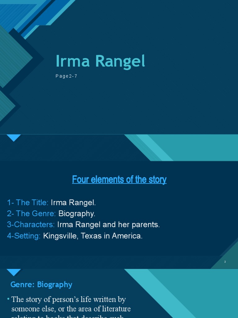 Reading Irma Rangel Grade3 Week1 | PDF