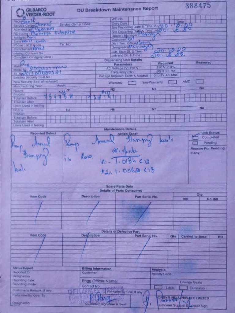 GVR Stamping Report 30.12.22 | PDF