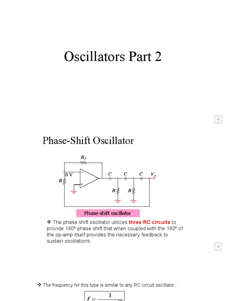 Oscillators Part 2 | PDF