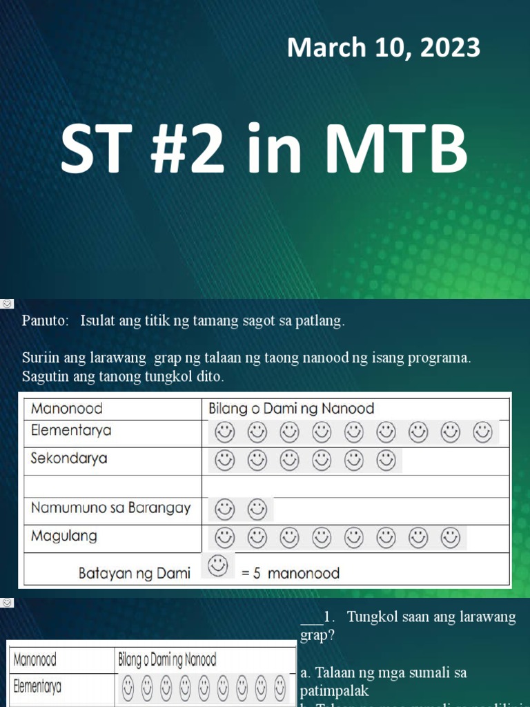 ST2 MTB Fil Eng Math ESP | PDF