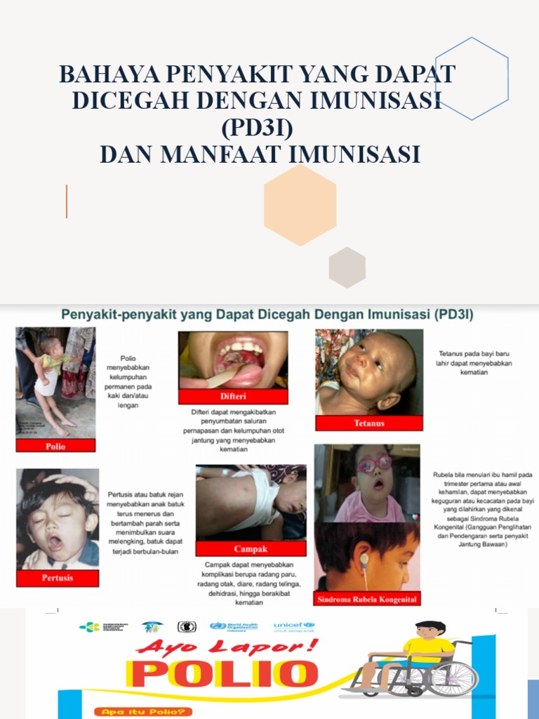 Bahaya Pd3i Dan Manfaat Imnisasi | PDF