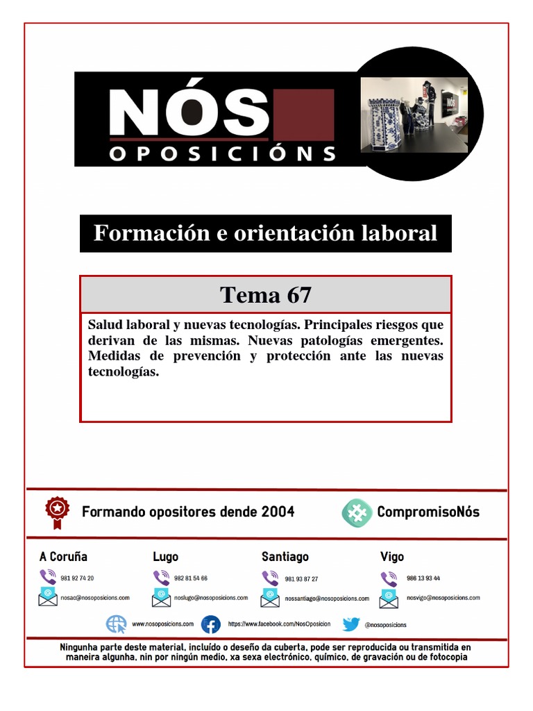Tema 67 Fol | PDF | Estrés (biología) | Dormir