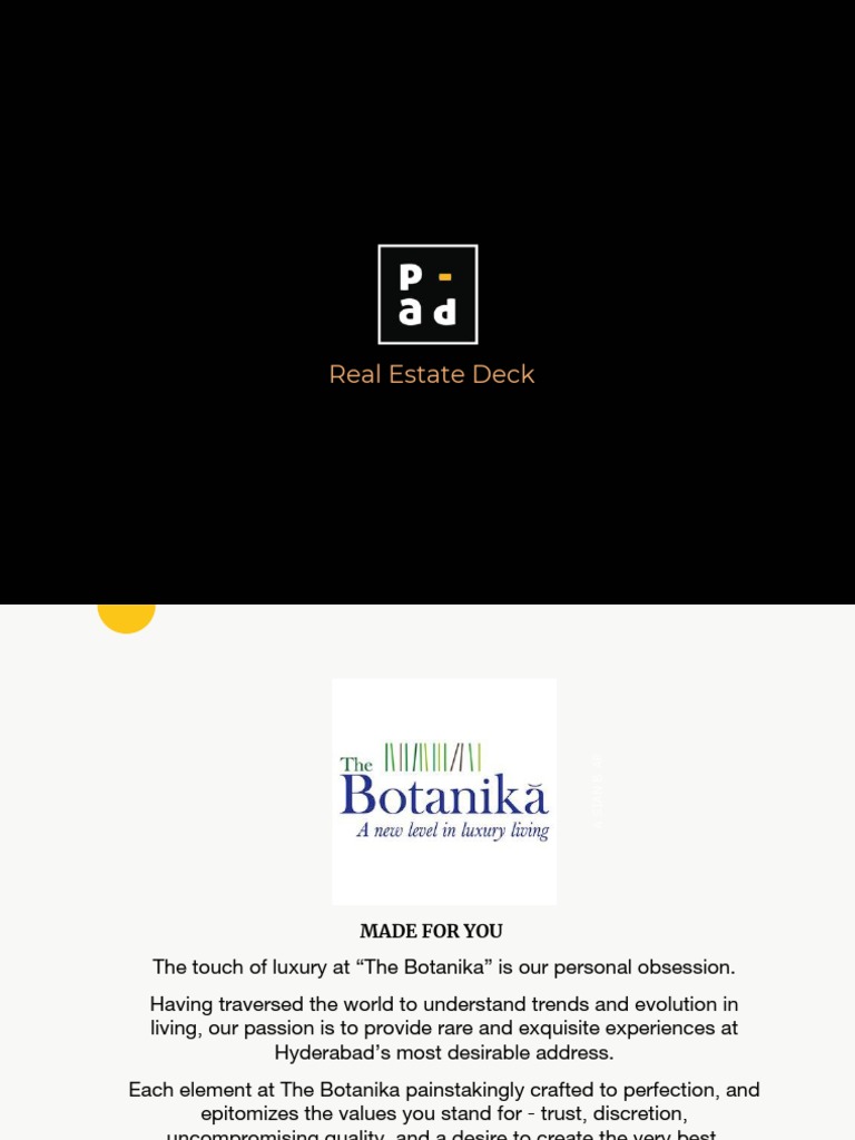 PAD Real Estate Deck | PDF