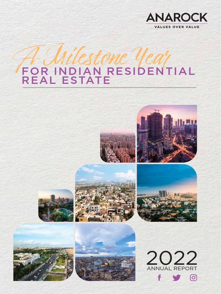 Anarock - Annual - Report 2022 - Residential Real Estate | PDF ...