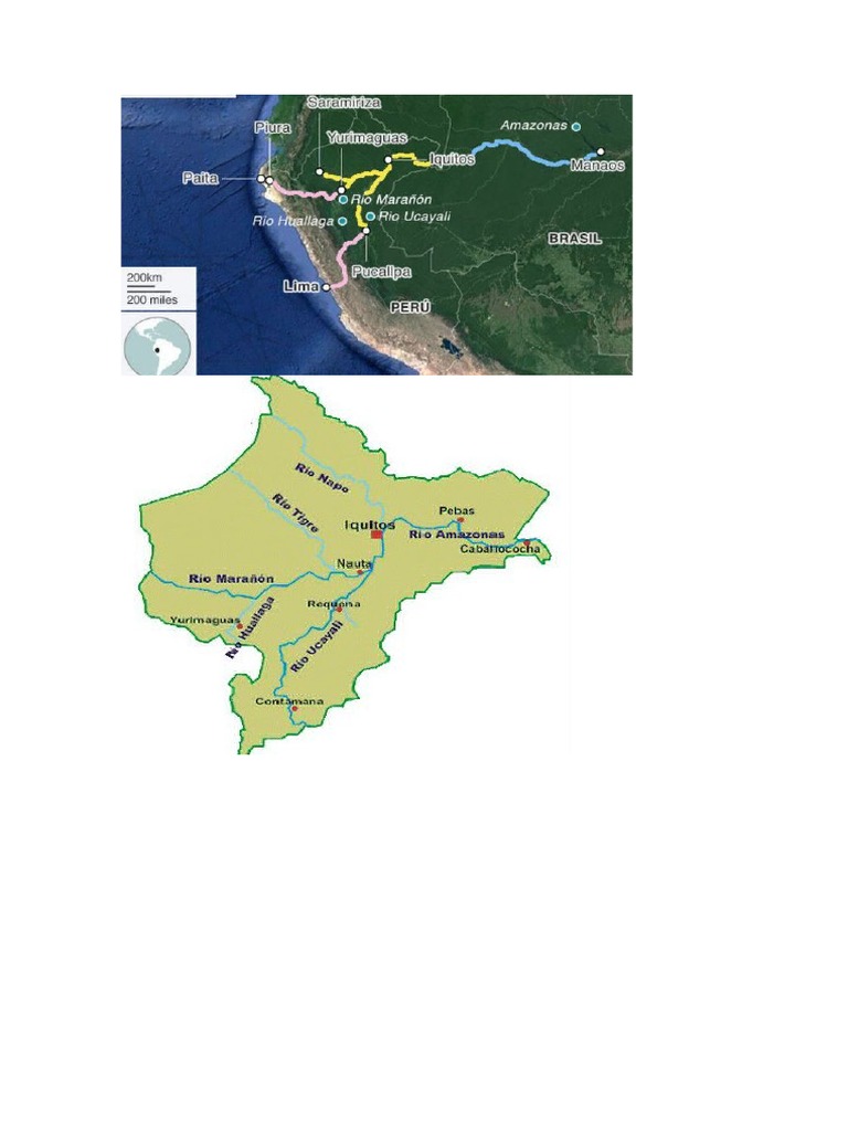 Mapas Del Peru Mudo Trea Geo | PDF