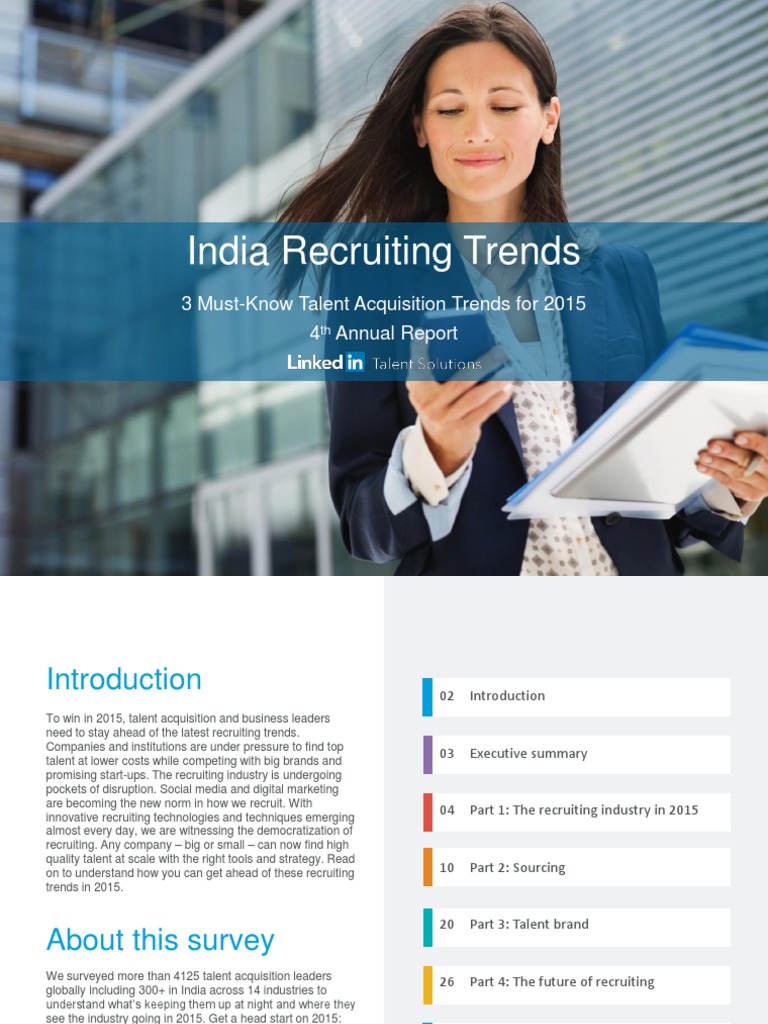 India Recruiting Trends Final1 | PDF | Recruitment | Brand