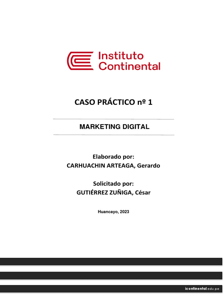 CPP1 - Carhuachin Arteaga, Gerardo | PDF | Perú | Economias