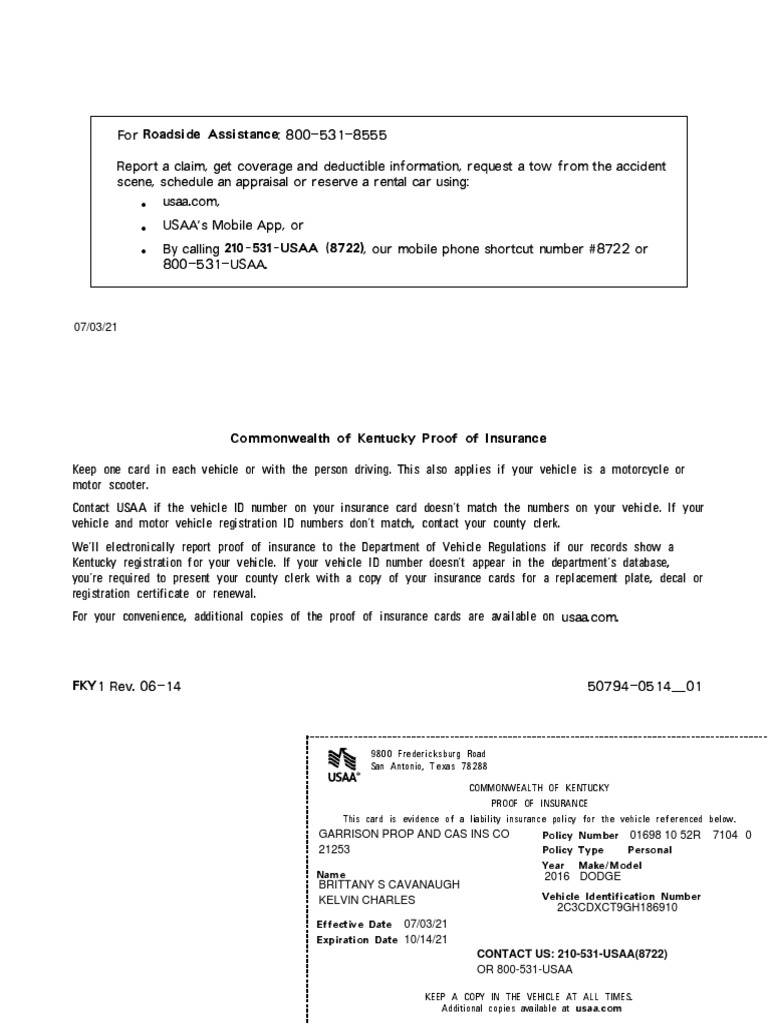 AutoIDCards PDF | PDF | Insurance | Vehicles