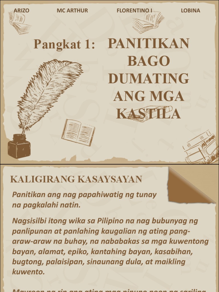 Panitikan Sa Panahon NG Katutubo PDF | PDF