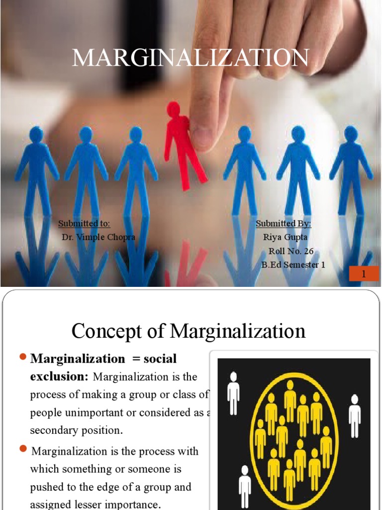 Marginalization | PDF | Social Exclusion | Social Inequality