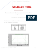 FEMCI Book - Calculating Grms | PDF | Root Mean Square | Microsoft Excel