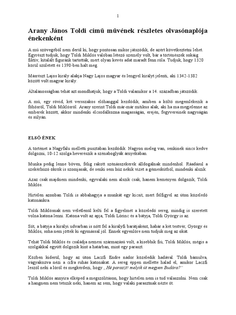 TOLDI | PDF
