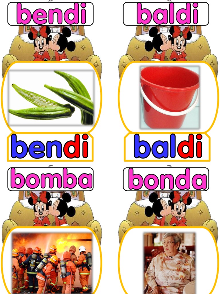 BBM Bergambar - 44 Perkataan KVK KV (22 Slide) (2) 2 PDF | PDF