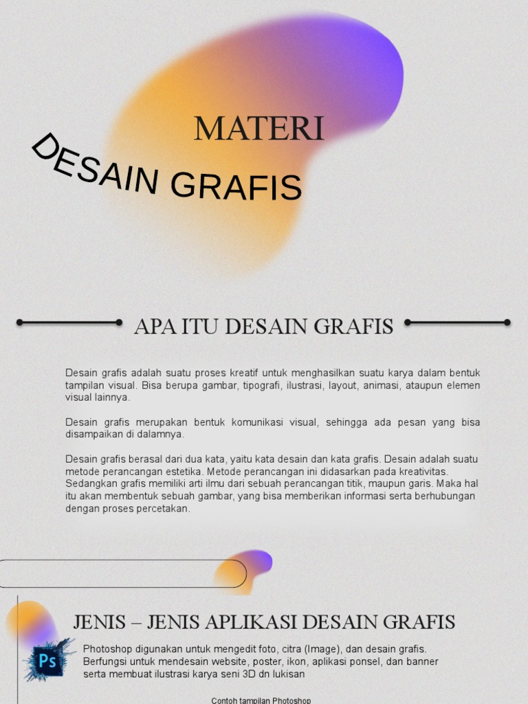 Materi Desain Grafis | PDF