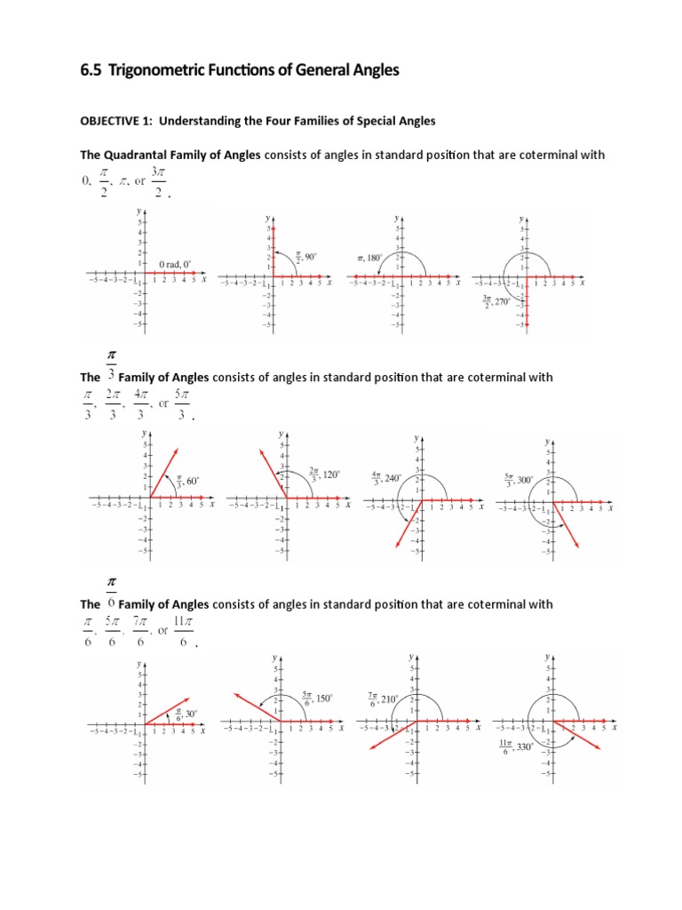 Sec 6.5 043019 | PDF | Trigonometric Functions | Elementary Geometry