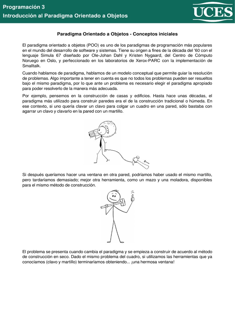 01 Apunte Intro Poo | PDF | Objeto (informática) | Programación ... 01 Apunte Intro Poo | PDF | Objeto (informática) | Programación ...