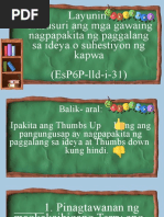 Paggalang Sa Suhestiyon NG Kapwa | PDF