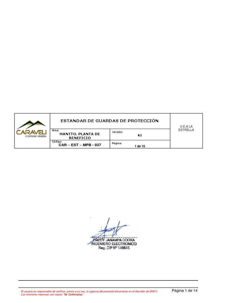 Guardas de Protección 0002 | PDF | Seguridad y salud ocupacional | La ...