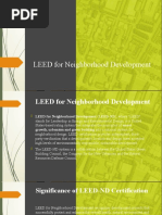 LEED - v4 BD.C CHECKLIST | PDF | Green Building | Sustainable Energy