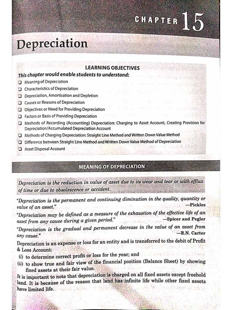 Depreciation PDF | PDF