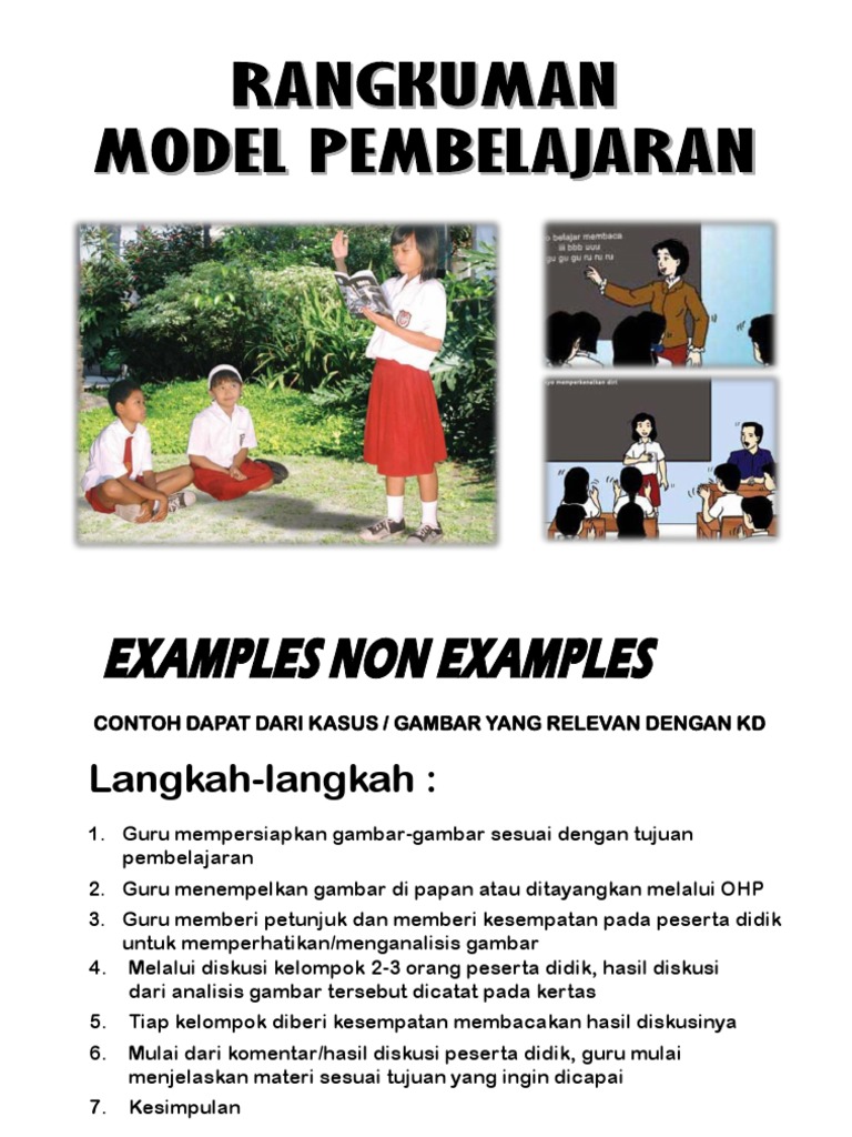 Jenis-Jenis Model Pembelajaran | PDF | Seni & Disiplin Bahasa | Sains & Matematika