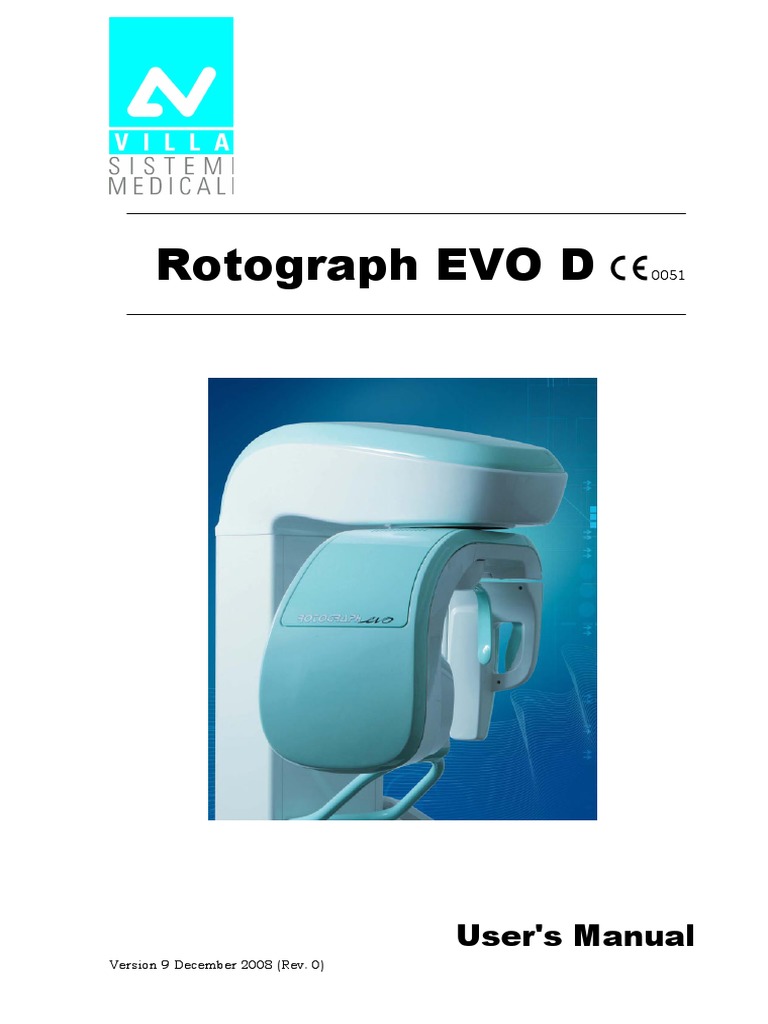 Villa Rotograph Evo Users | PDF | Waste Management | Medical Device