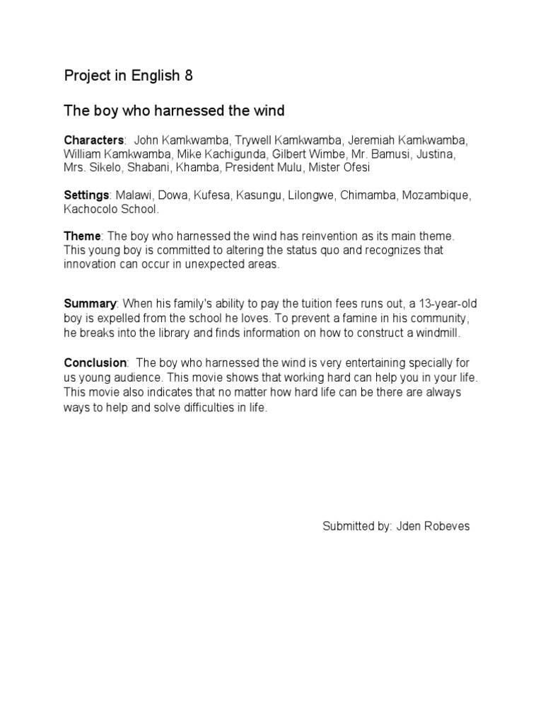 Project in English 8 (1st Grading) | PDF