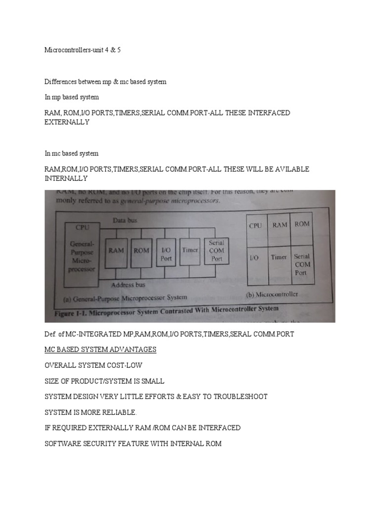 Unit 4 Mpmc Pdf Computer Hardware Computer Architecture 4215