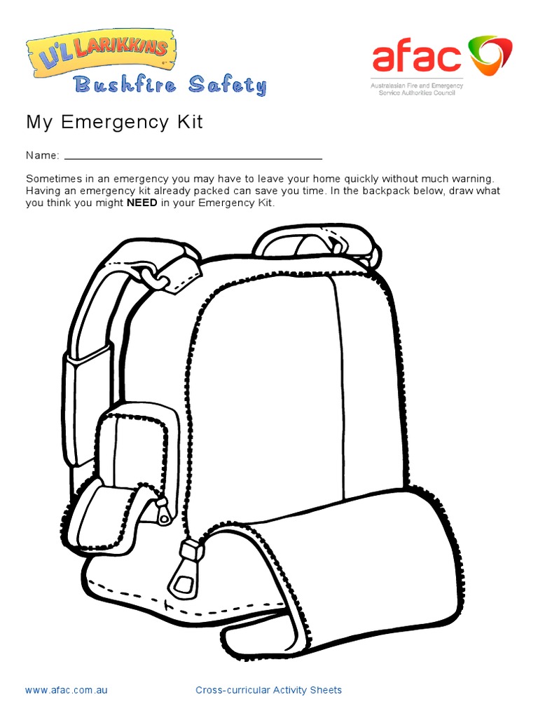 LL My Emergency Kit Template PDF | PDF